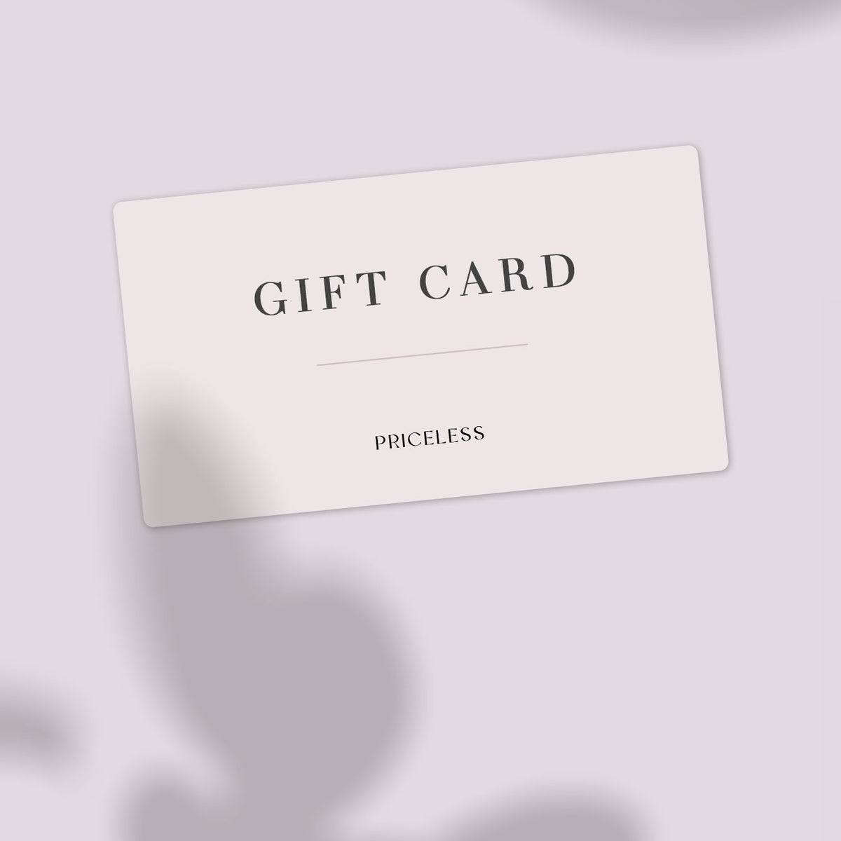 Gift E-Card – Shop Priceless