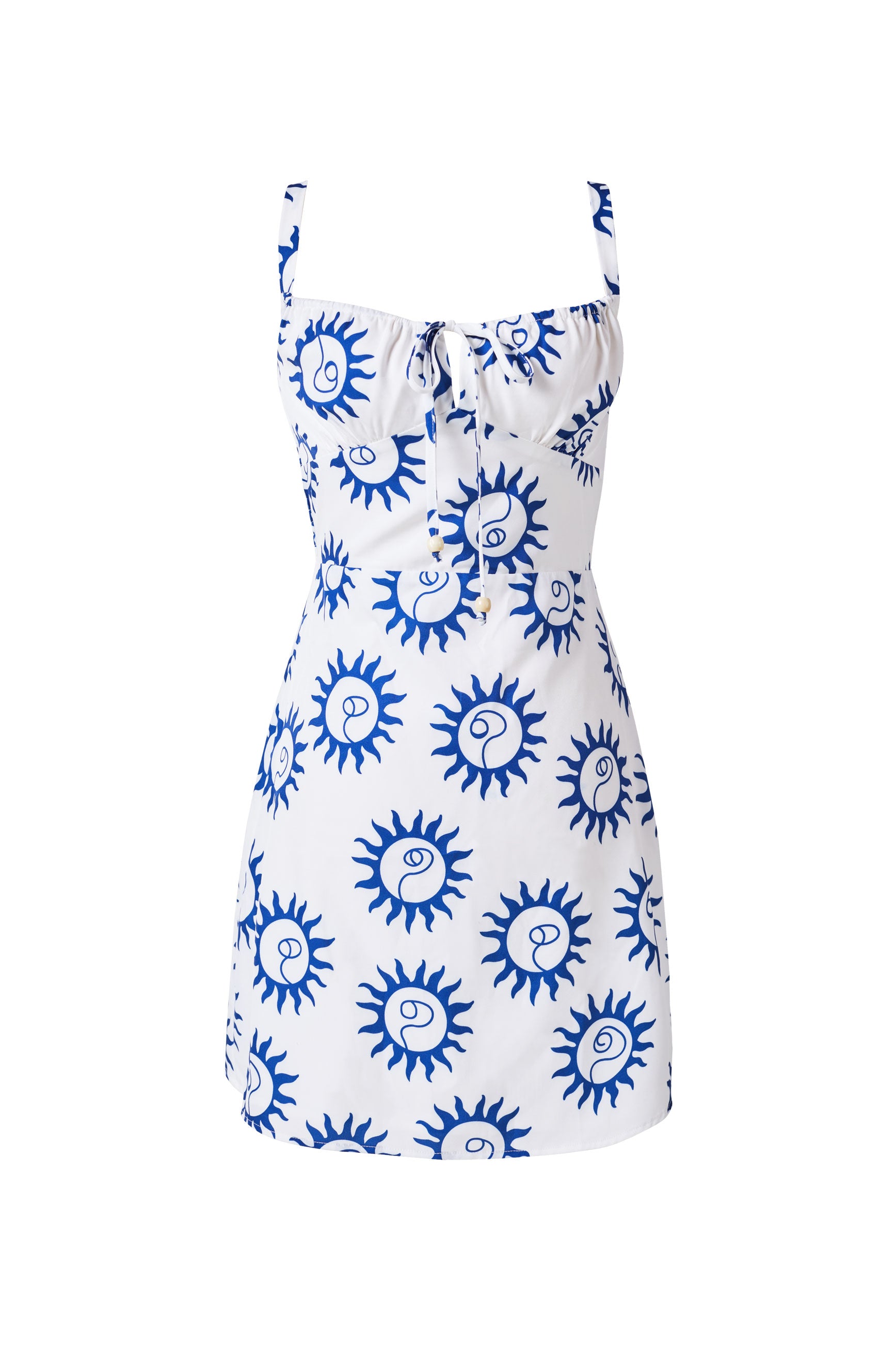 Celeste White and Blue Dress – Shop Priceless